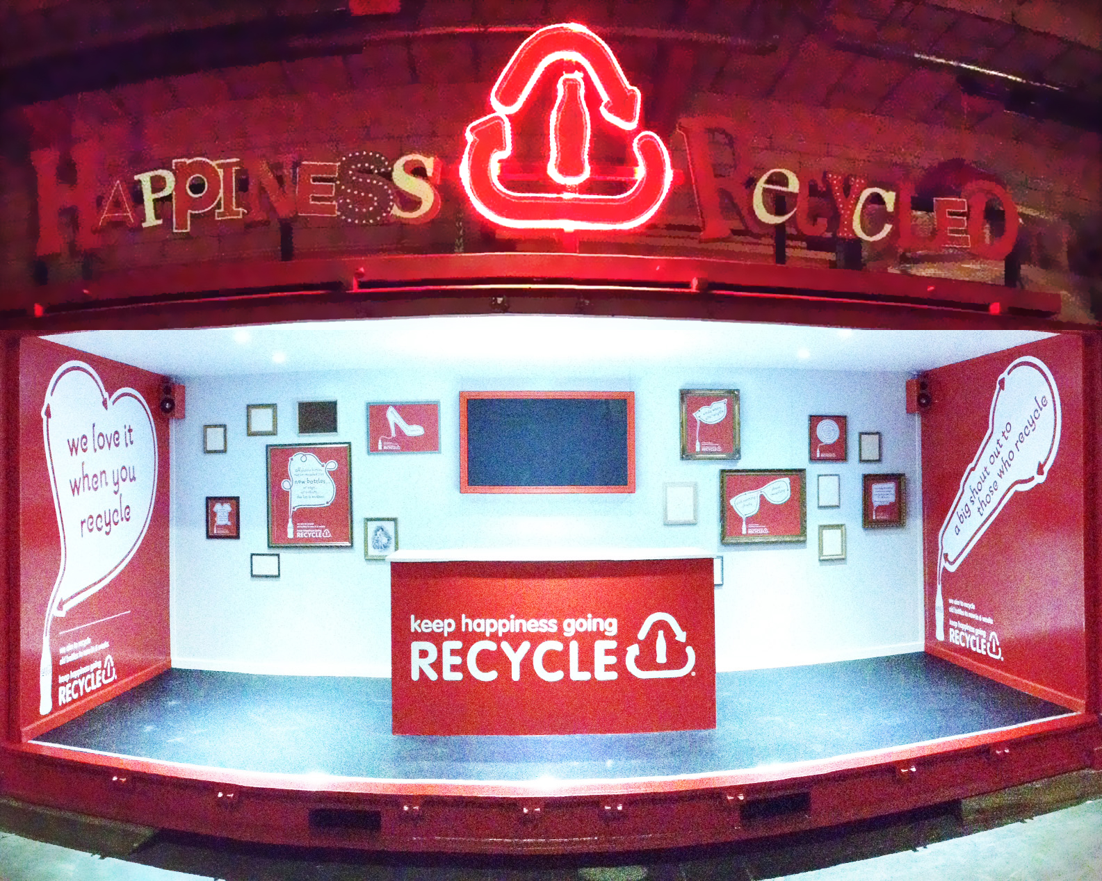 Coca Cola Happiness Recycled Shipping Container conversion experiential ...