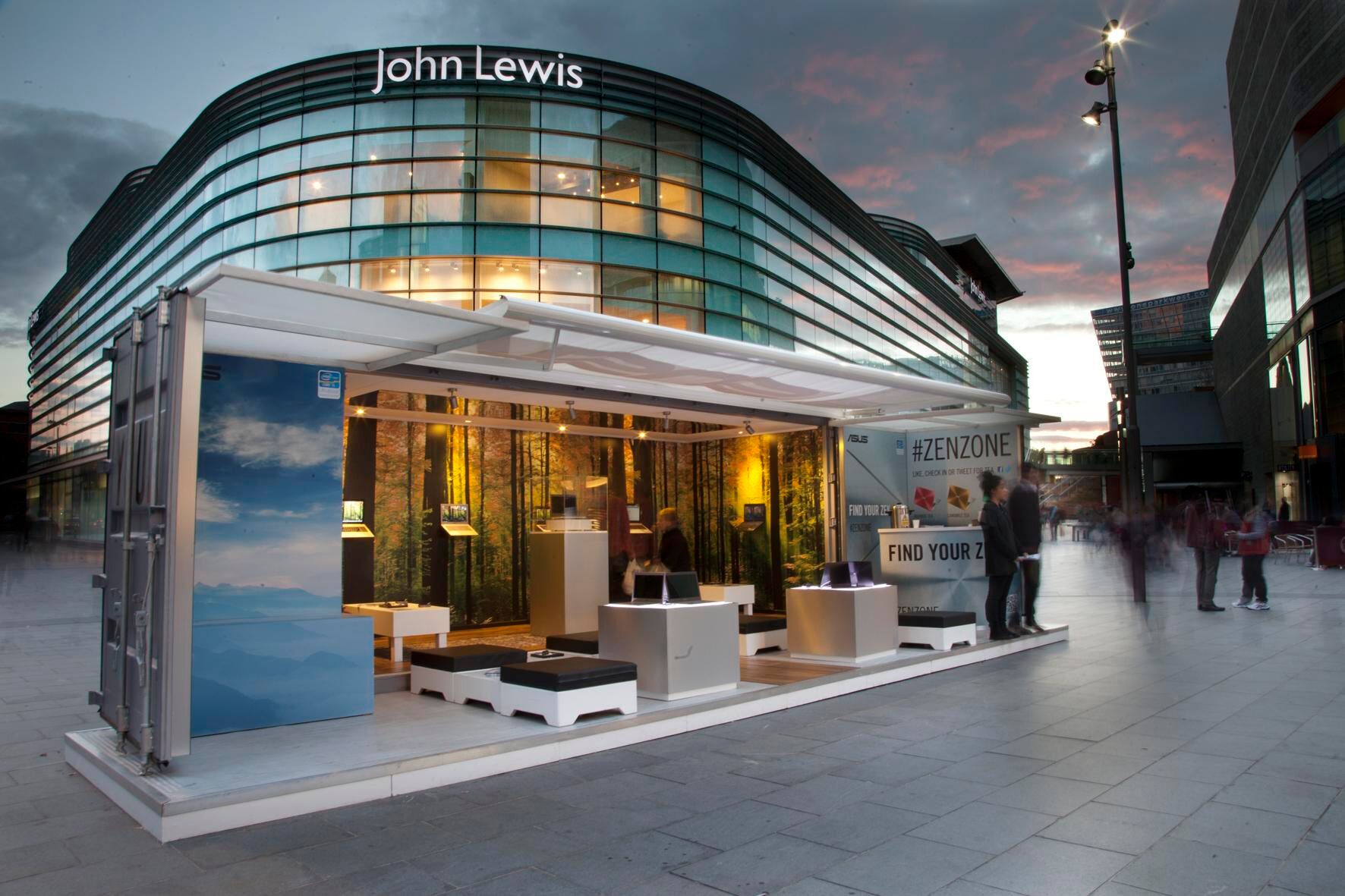 Shipping Container conversion experiential pop-up event - Creative ...