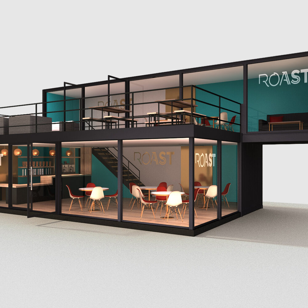 Shipping Container Conversions for Events - Creative Spaces